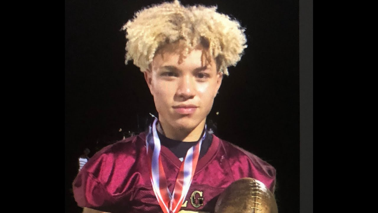 #7 Bryce Beckham WR K Football highlights 2018 Lake Gibson Braves - YouTube