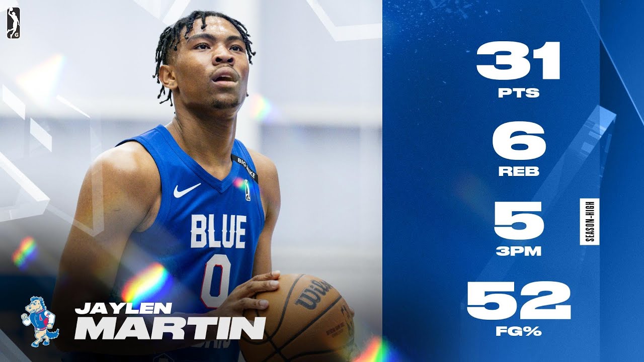 Jaylen Martin Erupts For Game-High 31 PTS With 5 3PM On 52% FG Vs. Herd ...