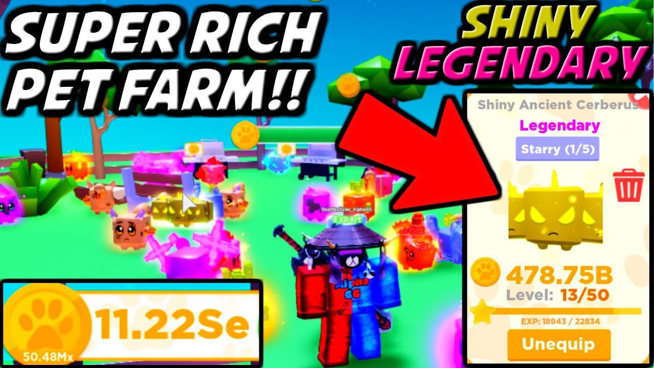 NEW *SHINY* LEGENDARY!! UPDATE 7 | Pet Ranch Simulator 2 (Roblox) - YouTube