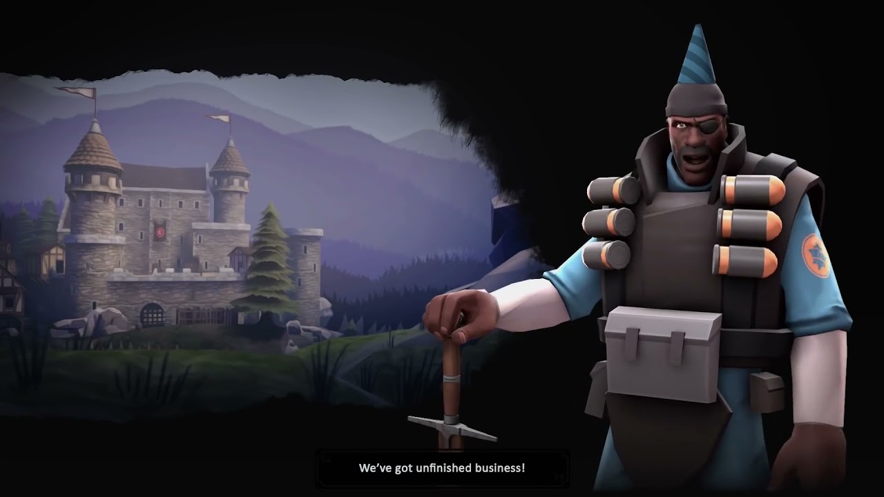 Demoman Denounces you (We've got unfinished buisness!) [winglet clip ...