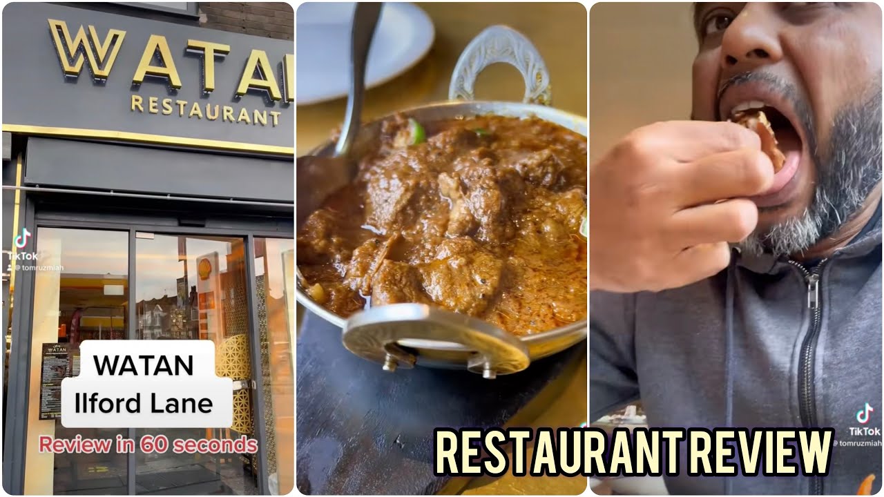 WATAN AFGHANI RESTAURANT| RESTAURANT REVIEW| ILFORD LANE IG1 - YouTube