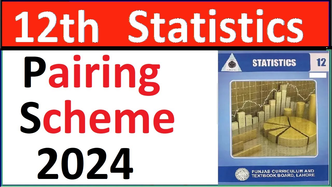 2nd year statistics pairing scheme for 2nd year statistics 2024 for all ...