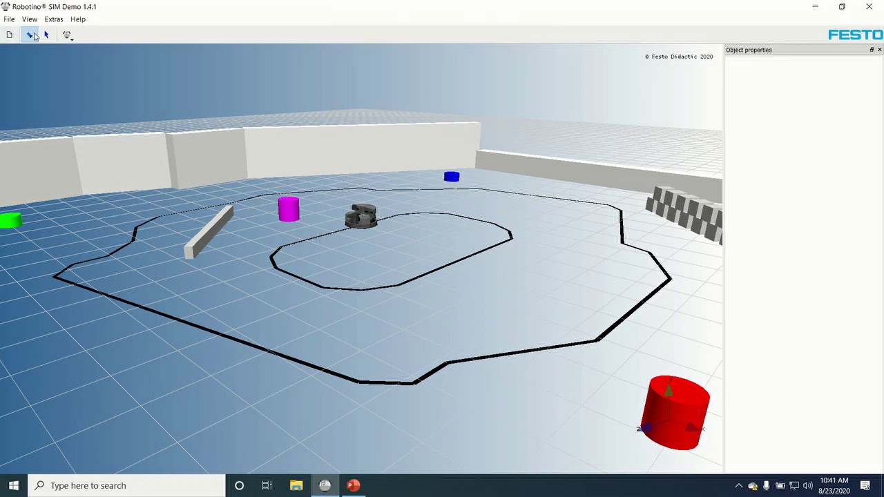 Simulacion Robotino 0 - YouTube