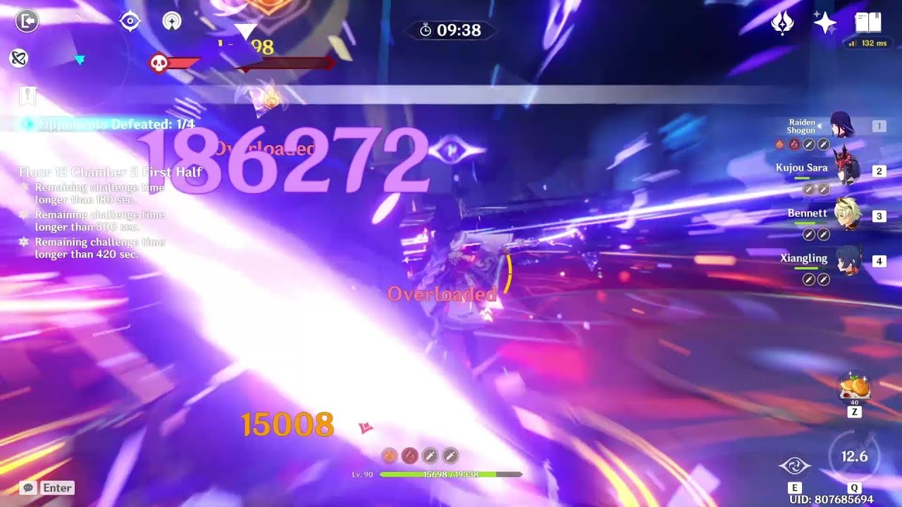 Baal Raiden Shogun Overload Team Comp Is Amazing Showcase !!! - YouTube