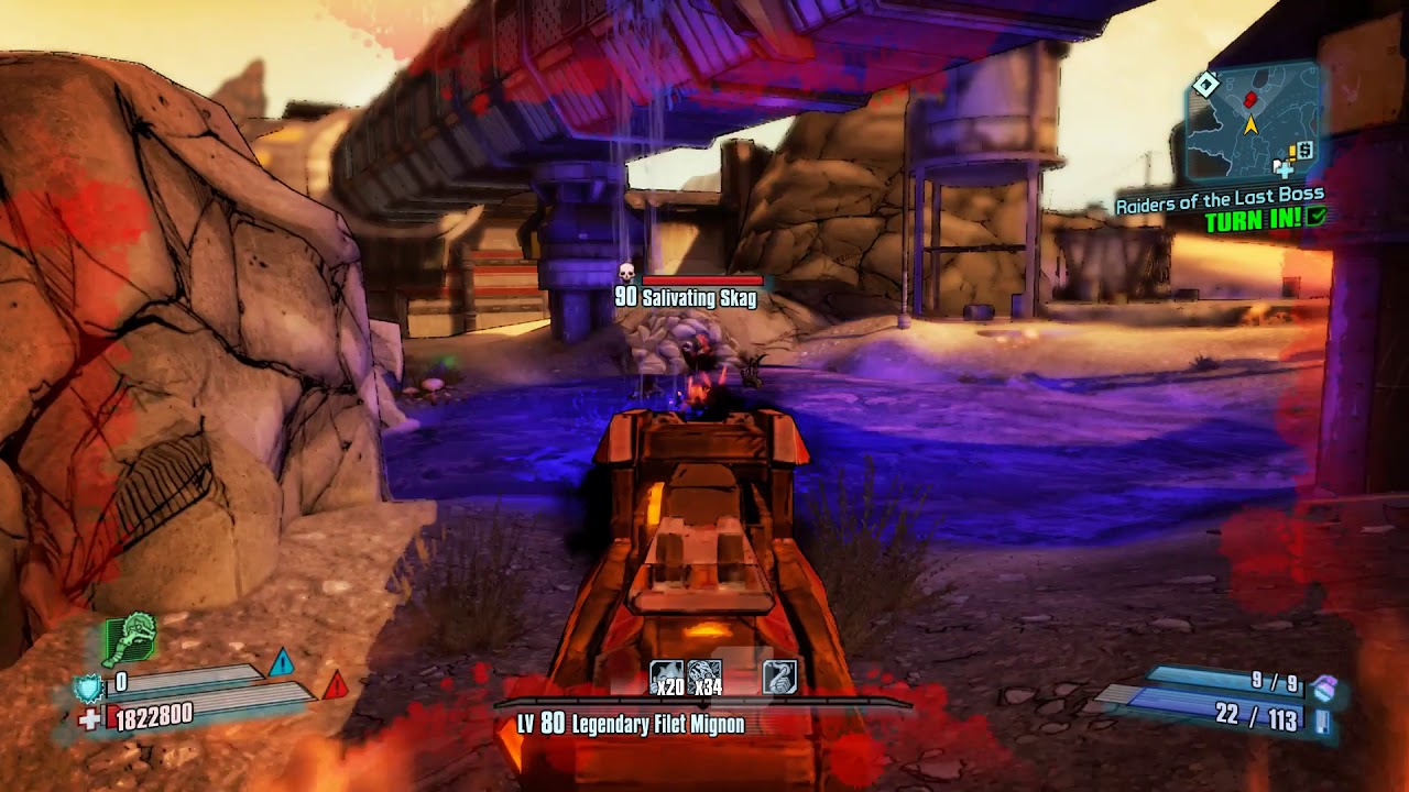 Borderlands 2.5 Krieg Pyro/Gun Build Op10 Demo - YouTube
