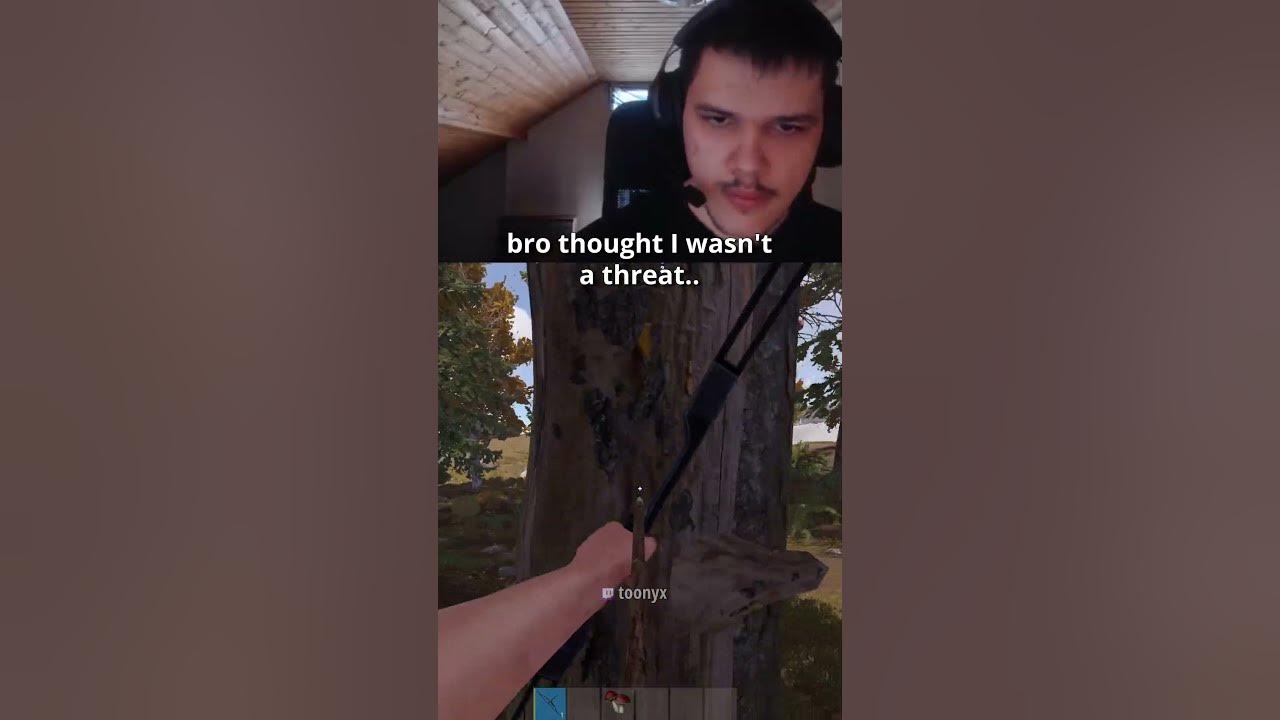 he thought I was in danger... #rust - YouTube