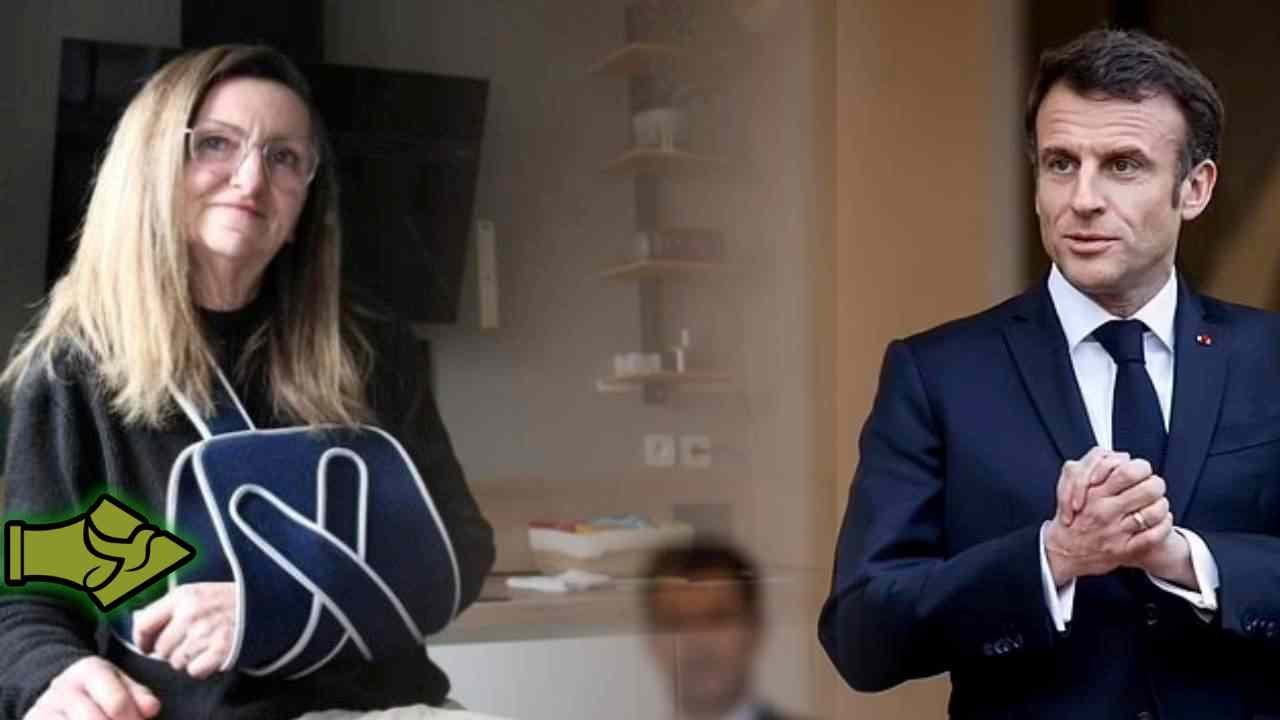 ΣΥΝΕΛΑΒΑΝ 50ΧΡΟΝΗ ΓΑΛΛΙΔΑ ΓΙΑ "ΠΡΟΣΒΟΛΗ ΤΟΥ ΠΡΟΕΔΡΟΥ ΜΑΚΡΟΝ!" - YouTube