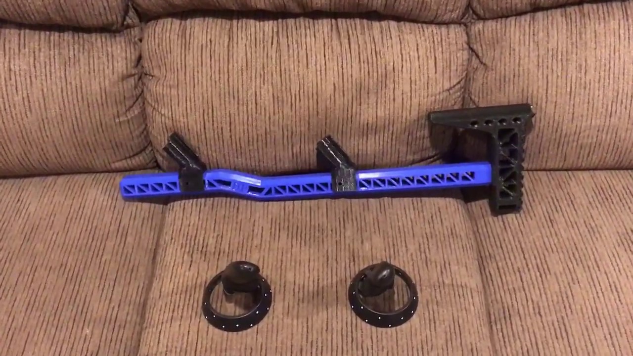 3D printed VR gun stock - YouTube