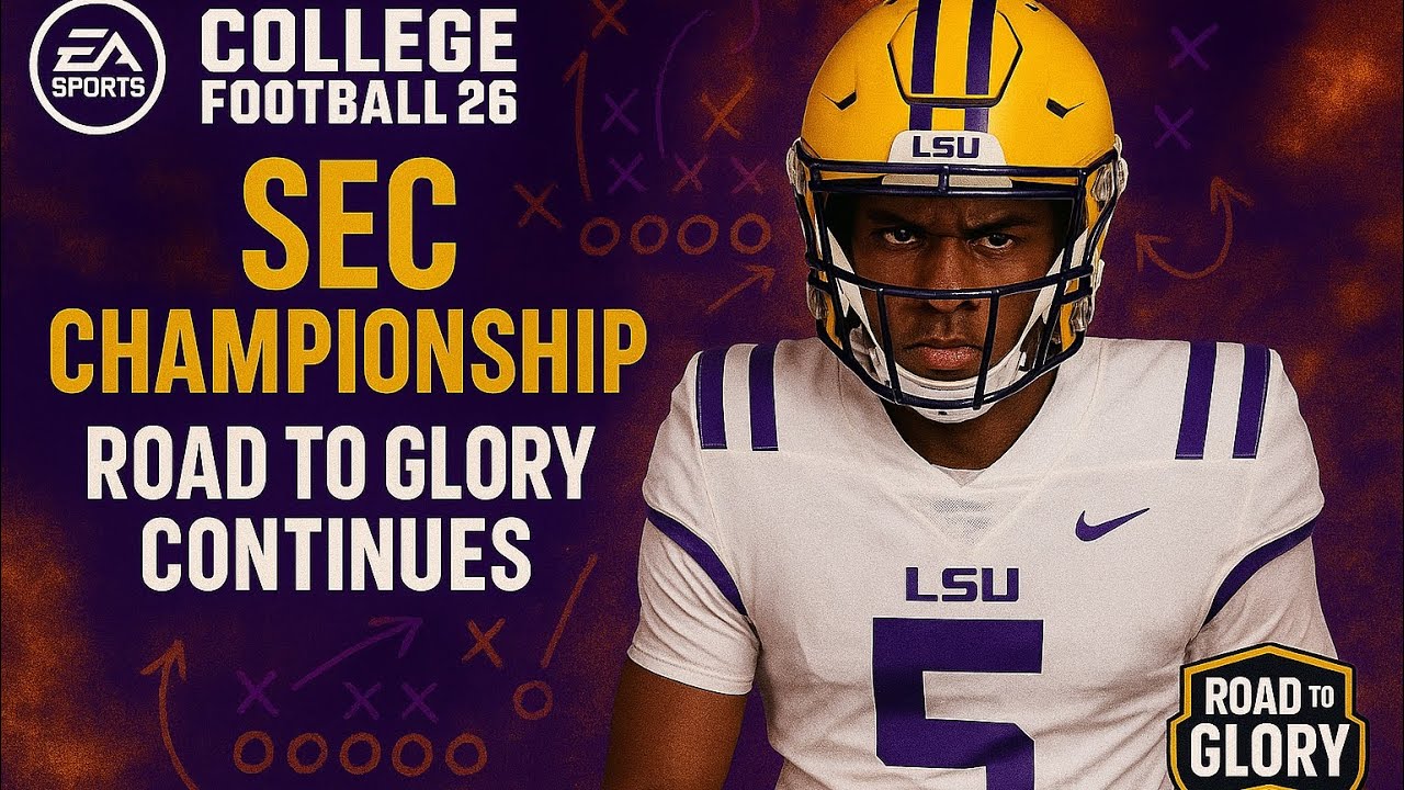 SEC CHAMPIONSHIP SHOWDOWN! | Road to Glory LSU vs UGA | College ...