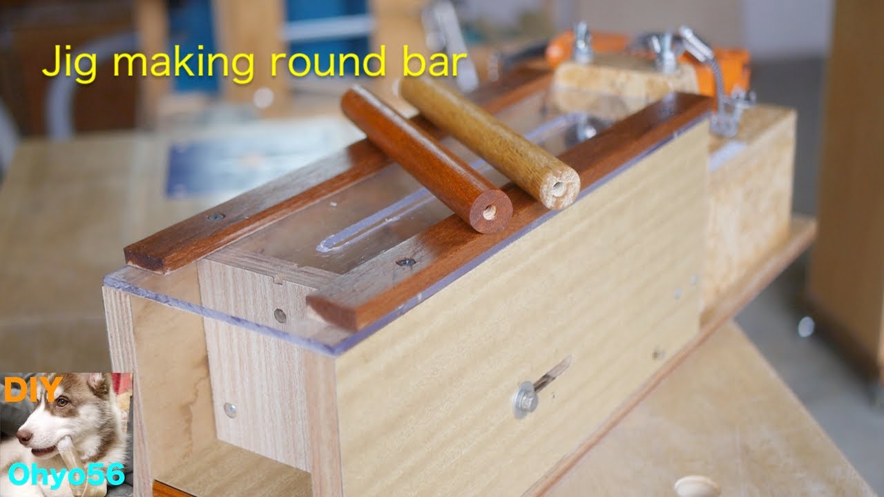 Jig for making round bar - YouTube