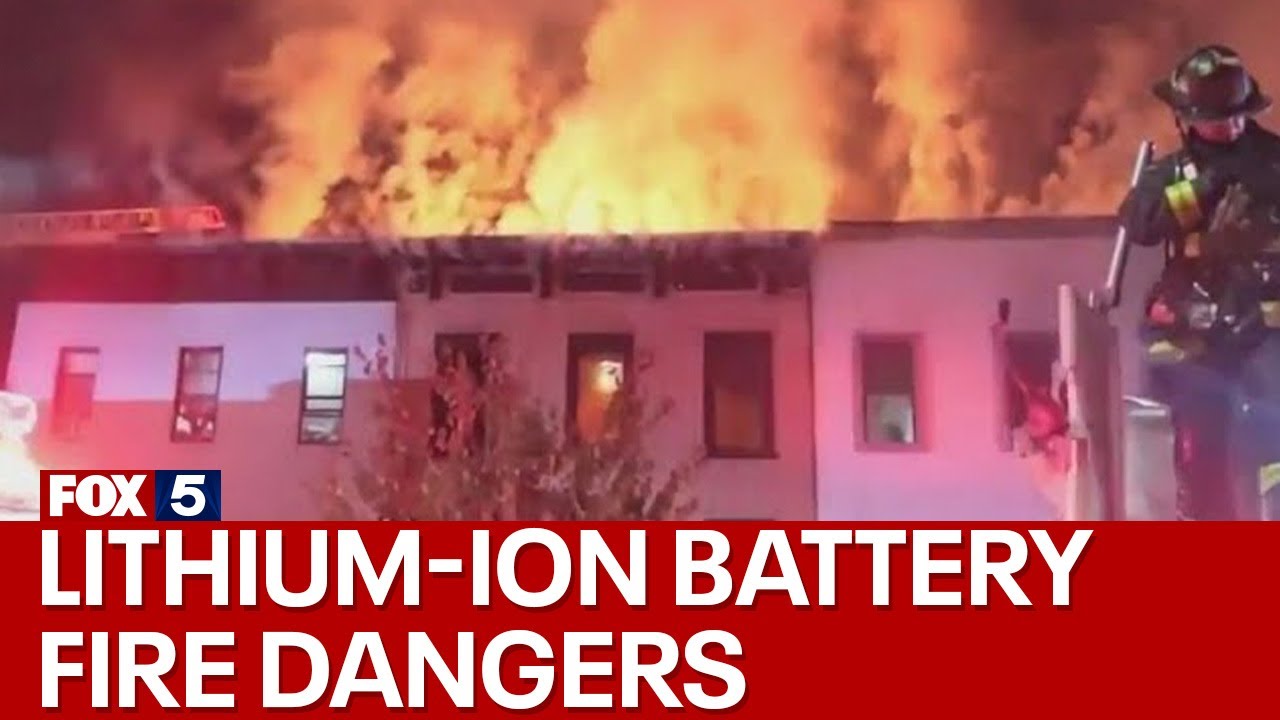 FDNY once again warns of lithium-ion battery fire dangers - YouTube