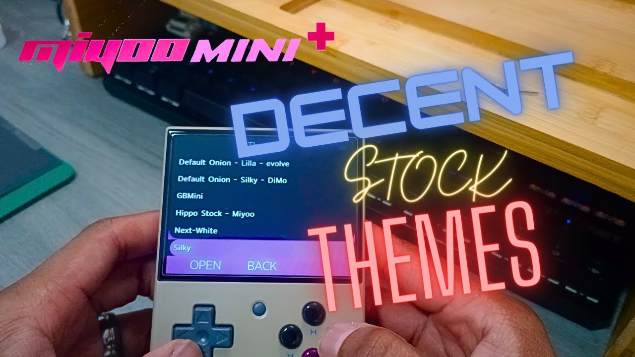 MIYOO MINI + DECENT STOCK THEMES - YouTube