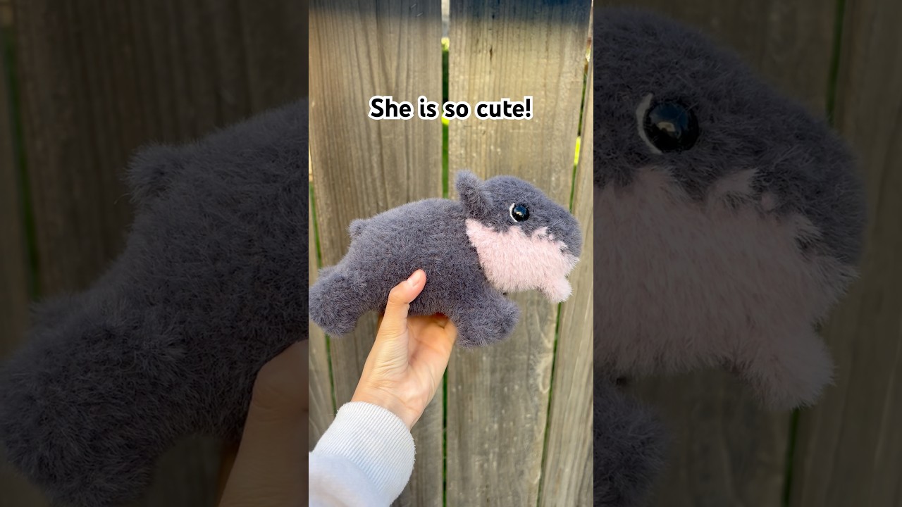 Crochet a fuzzy moo Deng with me! Pattern by @crochetbygenna #crochet # ...