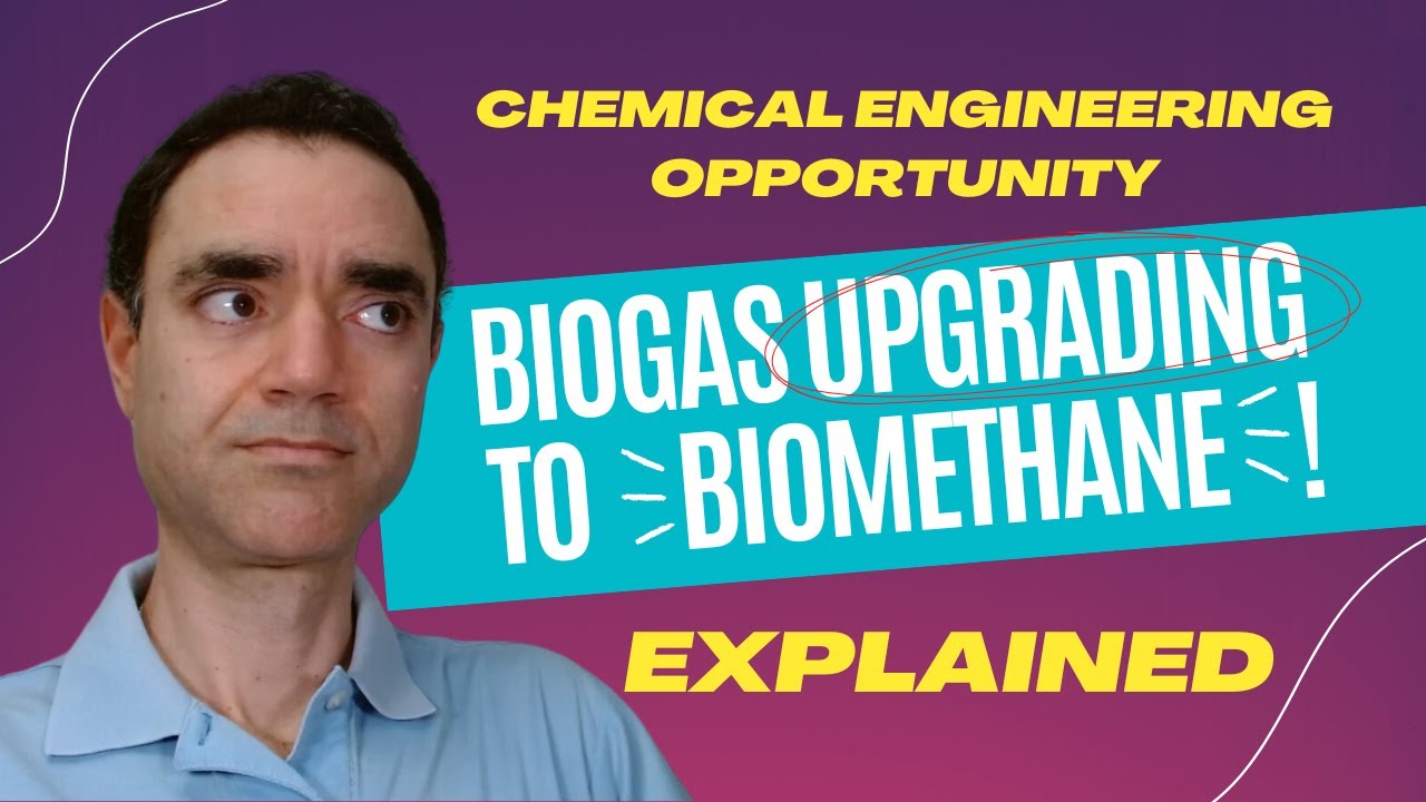 Biogas upgrading to biomethane | biogas upgrading process - YouTube