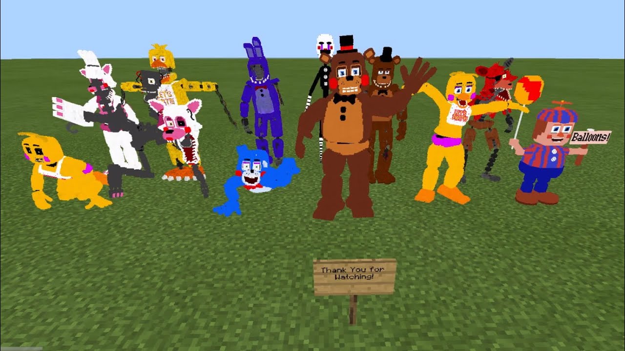 FNAF 2 Addon! (Addon By Dany Fox) - YouTube