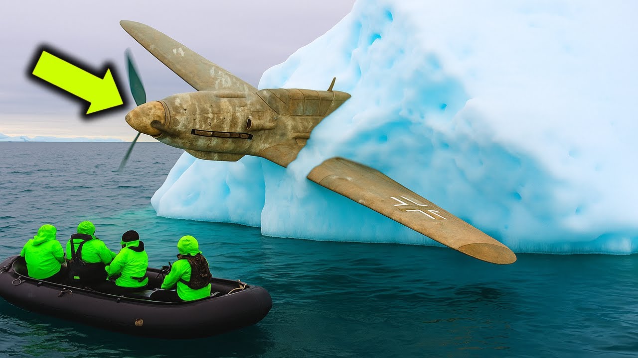 Abandoned WW2 Plane Found Frozen In Iceberg, What Was Inside Shocked ...