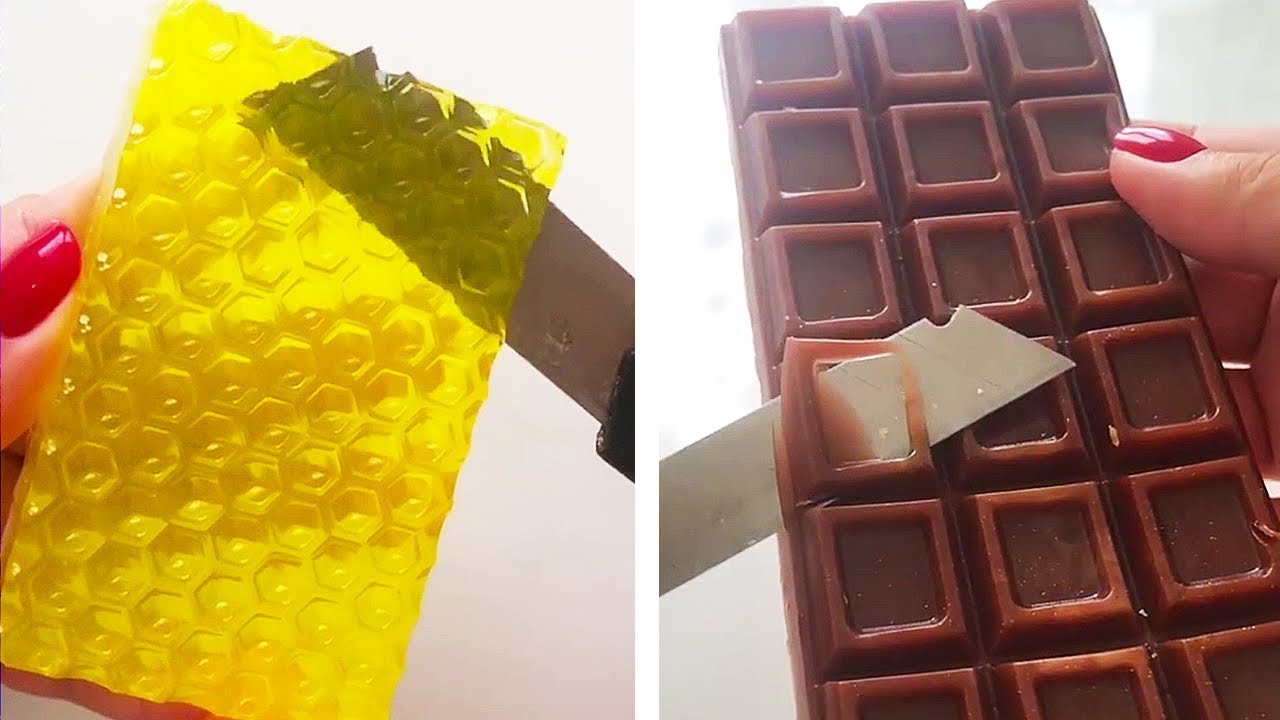 MOST SATISFYING SOAP CUTTING VIDEO | Soap Cubes and Soap Carving ASMR ...