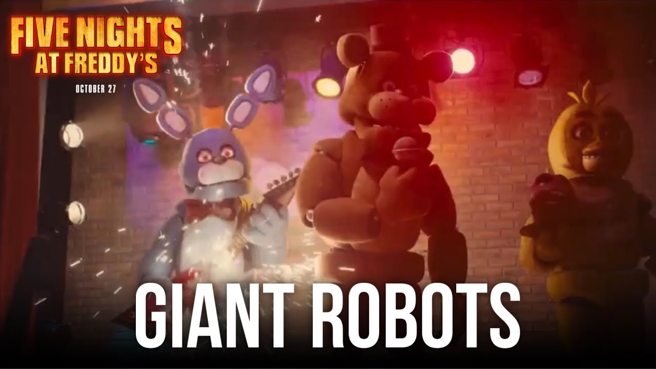 Five Nights At Freddy’s Movie Custom TV Spot “Giant Robots” - YouTube