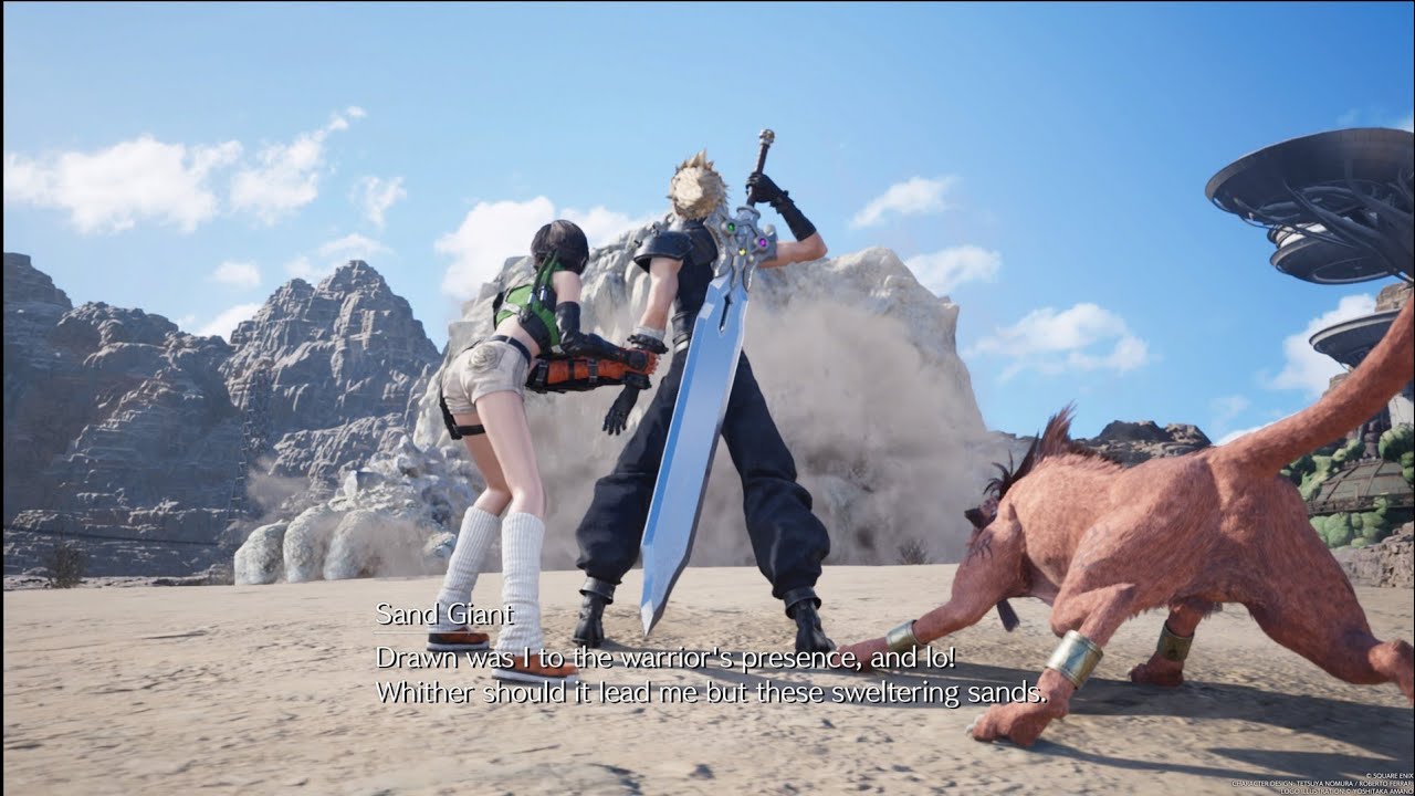 FINAL FANTASY VII REBIRTH - Gilgamesh Sand Giant - Proto Relic - YouTube