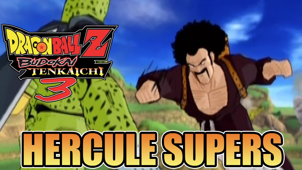DBZ BT3 Movesets [Wii] - Hercule/ Mr. Satan - YouTube