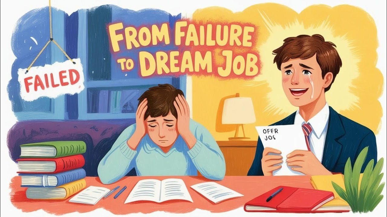 The Power of Imagination |Motivational Story| From Failure to Dream Job ...