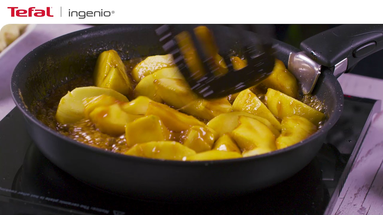 Tefal Ingenio® - Recette de la tarte tatin aux fruits - YouTube