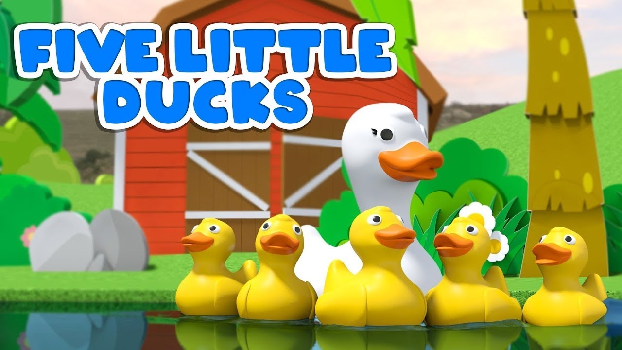 Five Little Duck+ Many more Nursery Rhymes by Zuzu TV - YouTube