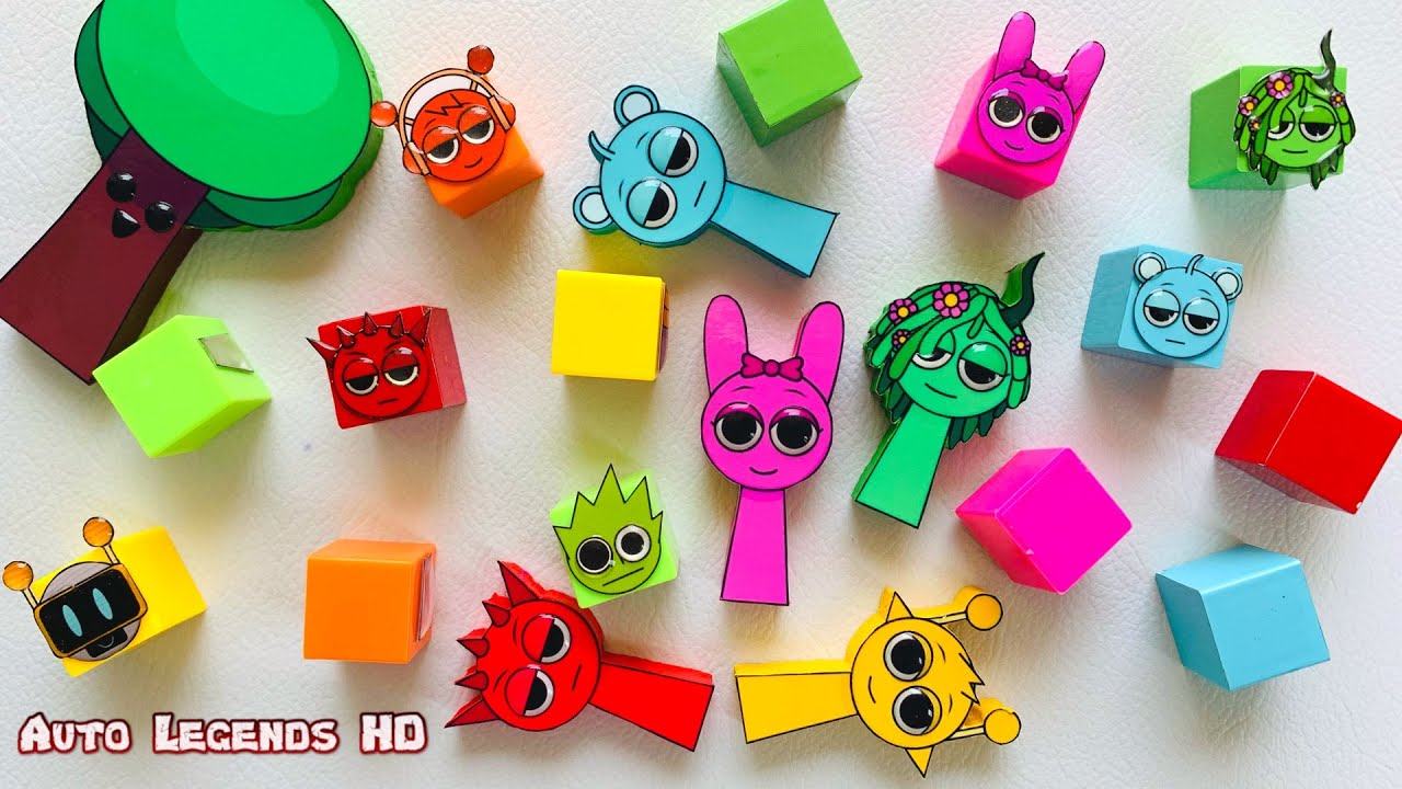 Sprunkie - Incredibox Sprunki toy Phase set with unboxing Build ...