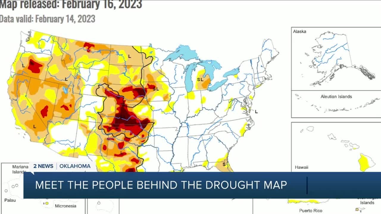 Meeting the people behind drought map - YouTube