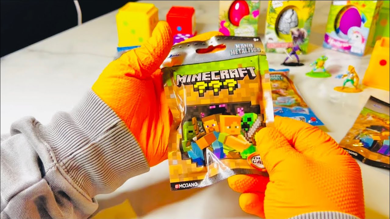Unboxing Minecraft Surprise Bags for Kids – Multiple Levels of Fun ...