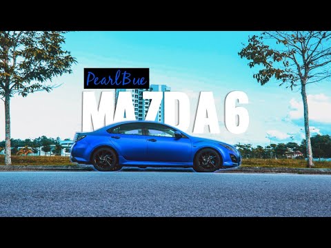 TRANSFORMING MAZDA 6 INTO PEARL BLUE - YouTube