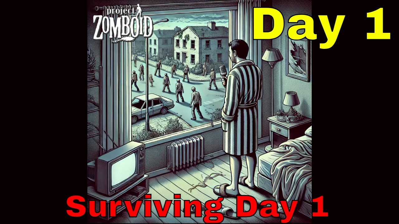 Surviving Day 1 In Project Zomboid's Latest Update (build 42) - YouTube