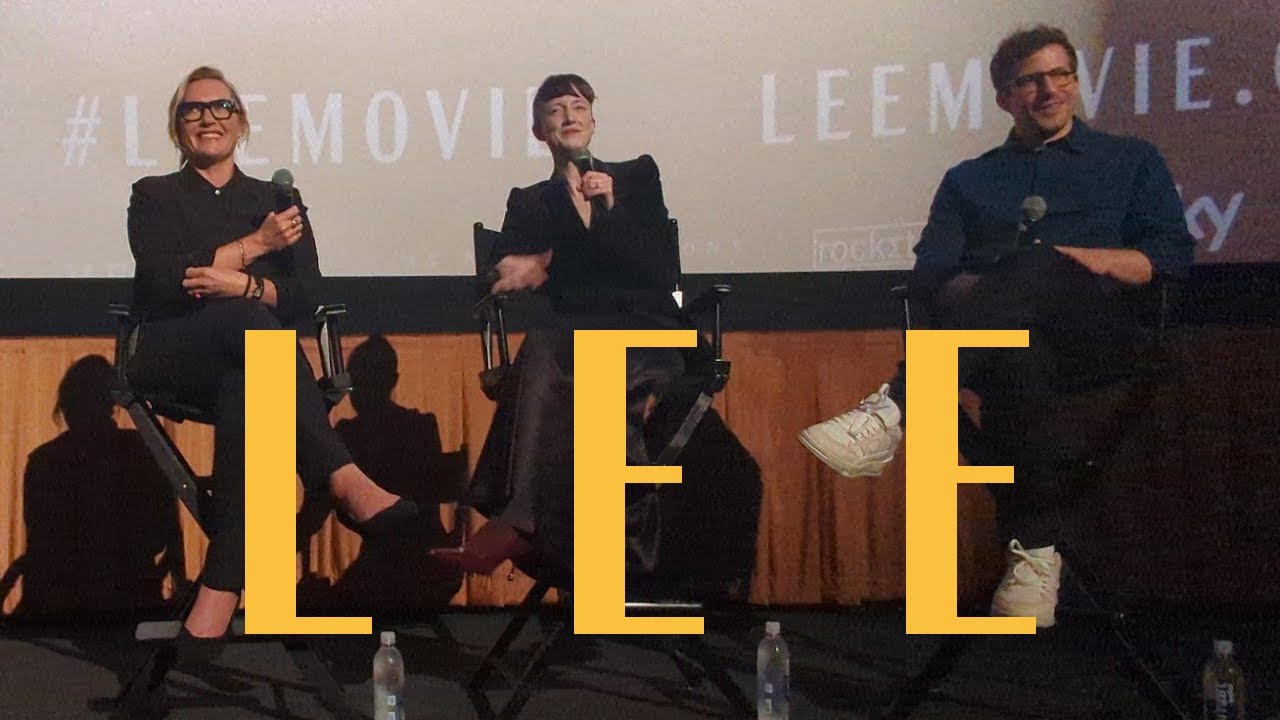 Kate Winslet LEE movie Q&A with Andrea Riseborough, Andy Samberg ...