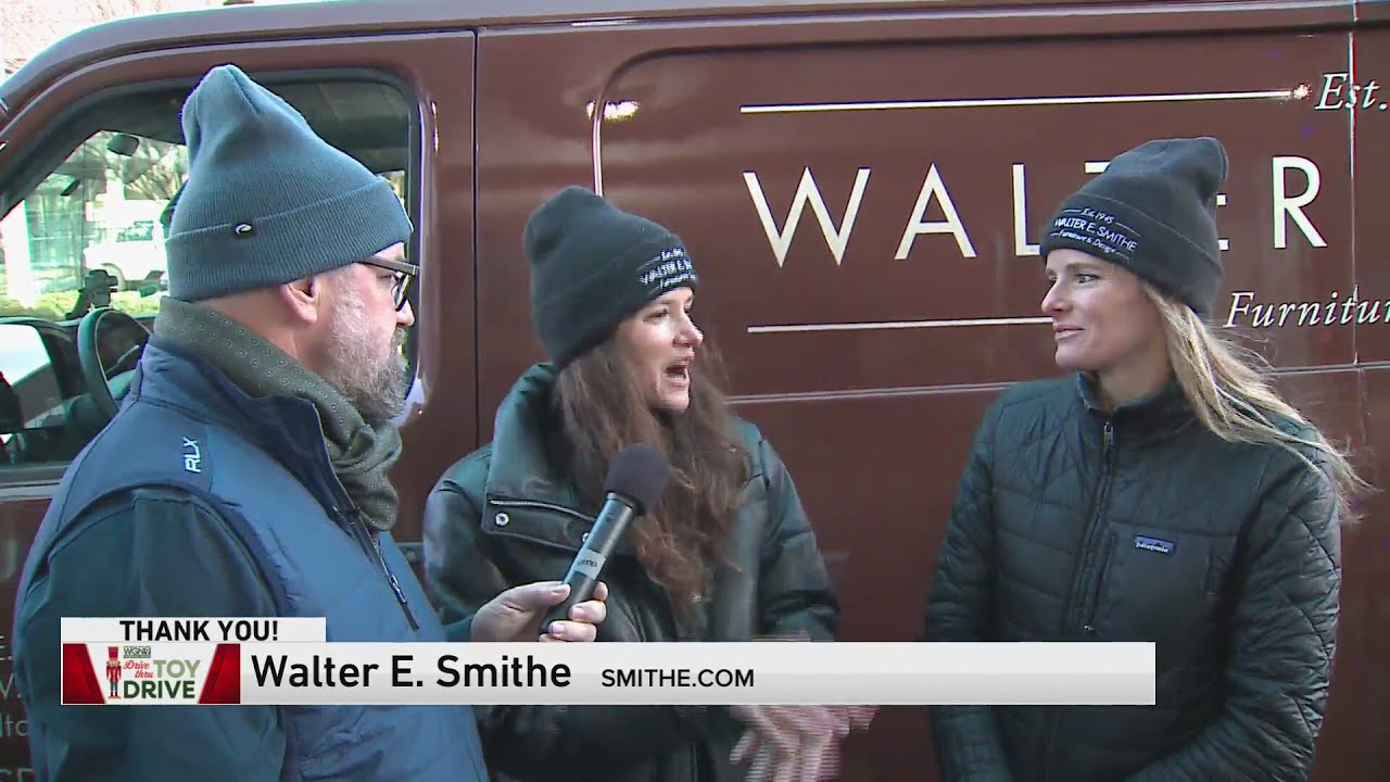 Walter E Smithe at Morning News Toy Drive 2023 - YouTube