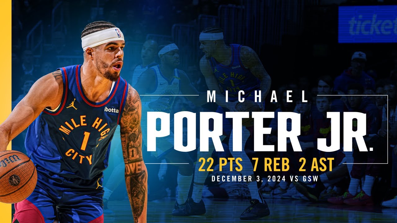 Michael Porter Jr. Full Game Highlights vs. Warriors | 12/3/24 - YouTube