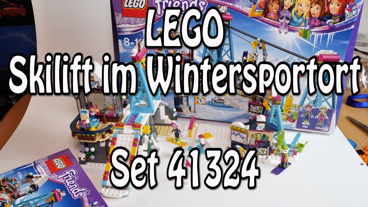 Test: LEGO Skilift im Wintersportort (Set 41324 Friends - Review ...