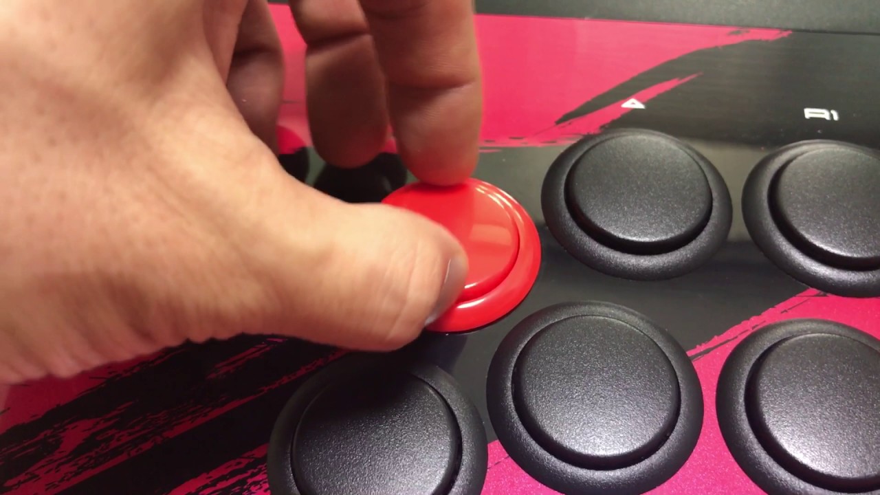 [blogCAT]HAYABUSA2017 hori / sanwa OBSF-30 button 2/2 - YouTube