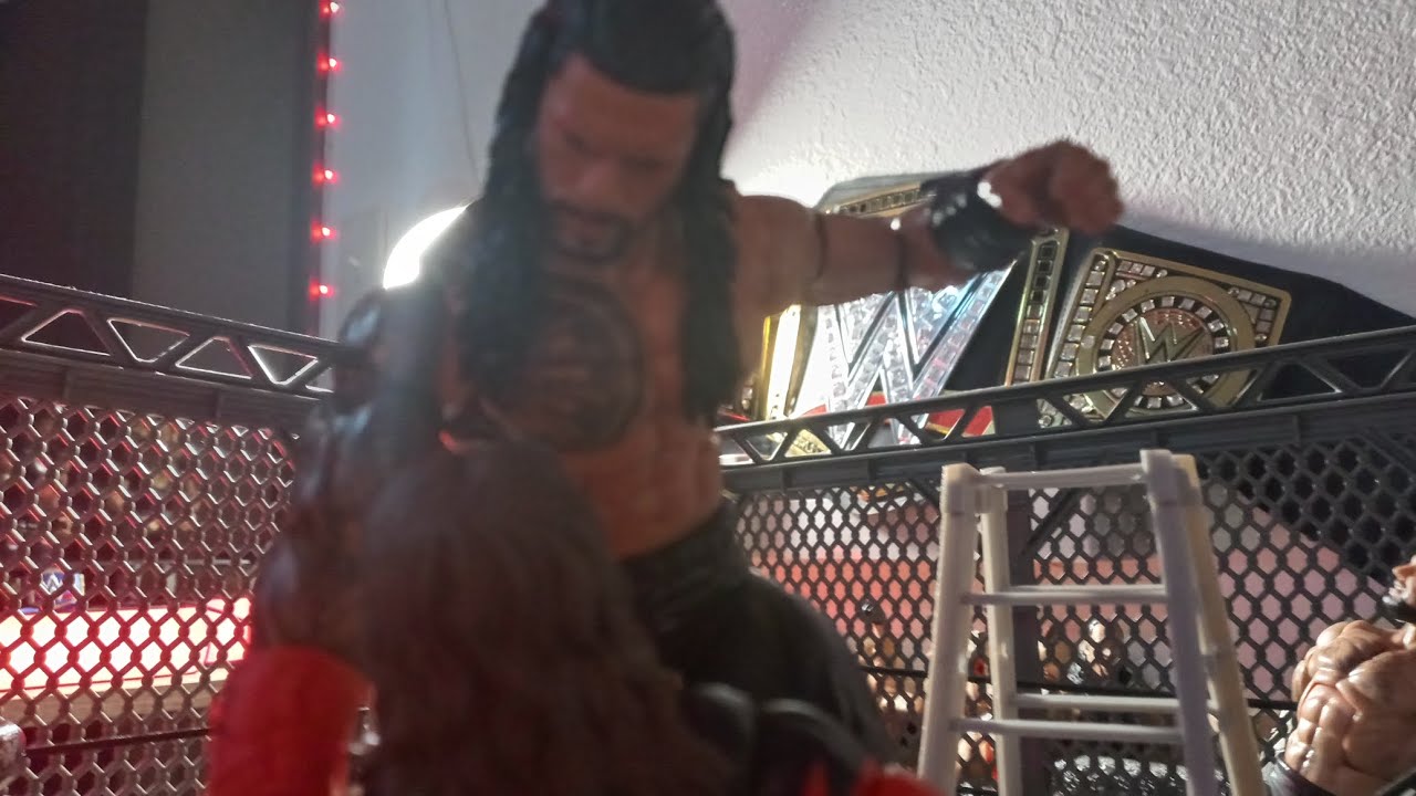 WWE still cage world heavyweight title match fatal 4 way - YouTube