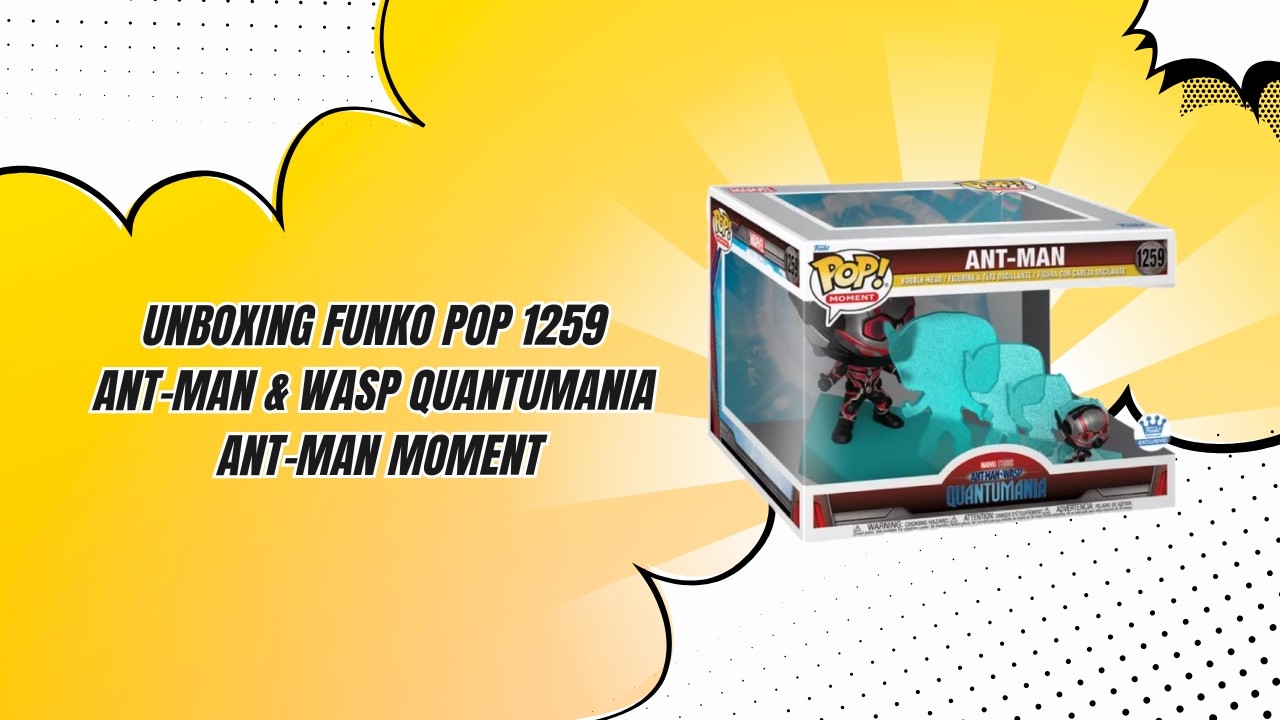 Unboxing Funko Pop 1259 Ant Man & Wasp Quantumania Ant man Moment - YouTube