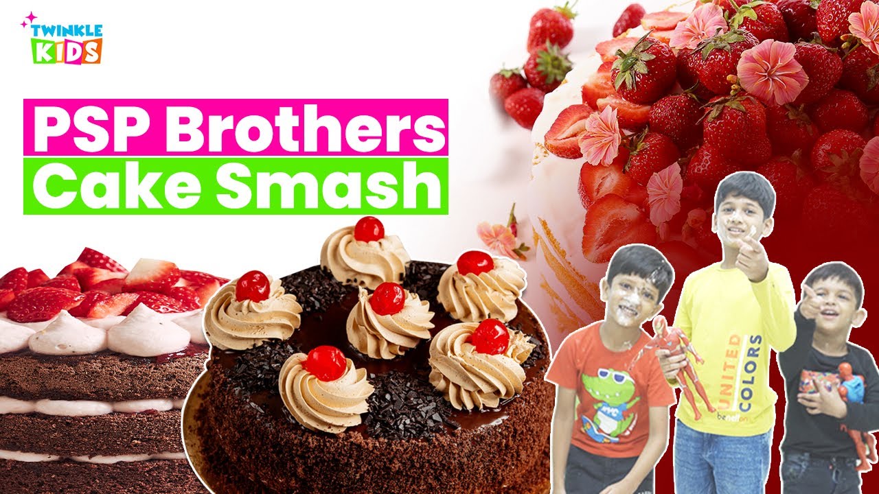 Cake Smash by PSP Brothers | Twinkle Kids - YouTube