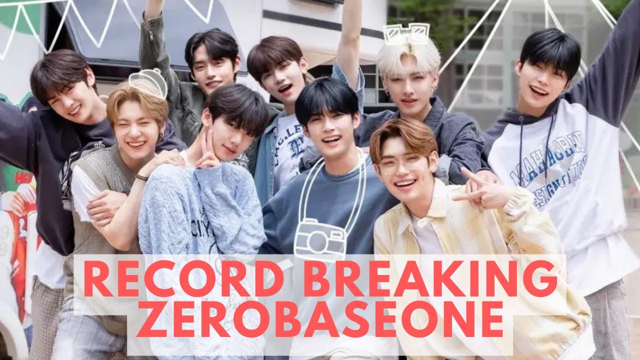 ZEROBASEONE (ZB1) breaking records even before their debut ! - YouTube