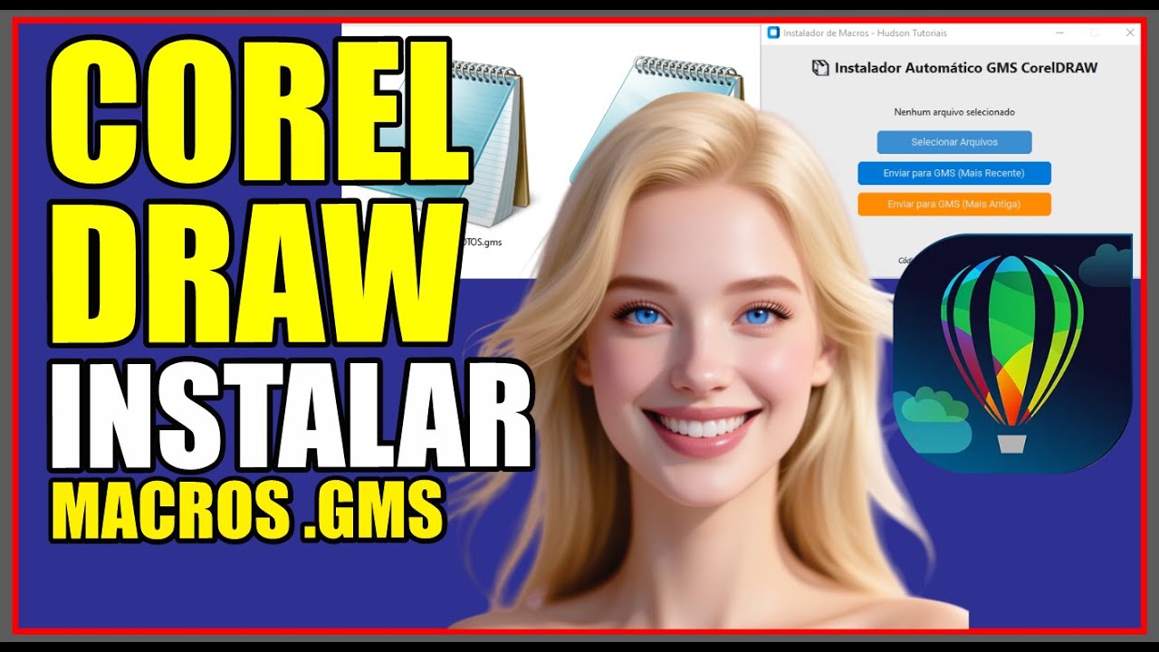 Como INSTALAR MACROS no CorelDRAW Passo a Passo (Rápido e Fácil!) - YouTube