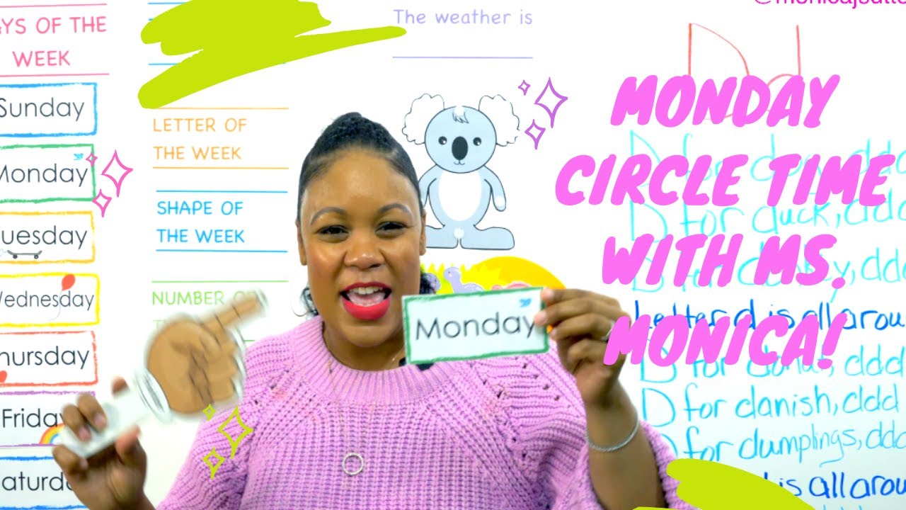 Monday 5/18/20 - Preschool Circle Time - Learn at Home - YouTube