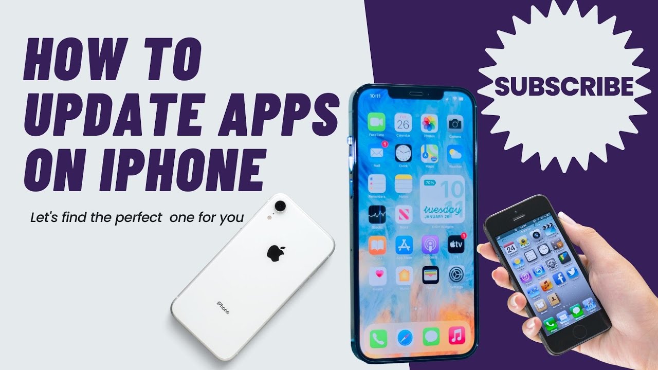 How to Update Apps on iPhone | Update Iphone Apps - YouTube