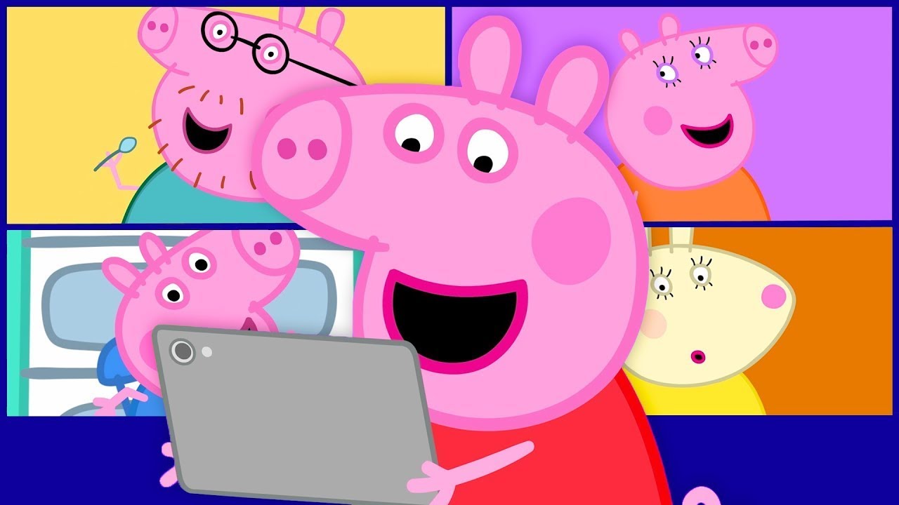 Peppa Pig Tales | Making a Video Call! 📱 - YouTube