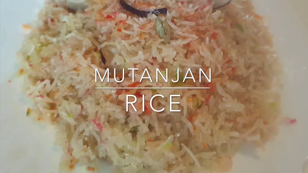 Mutanjan Rice/ Sweet Rice | Easy recipe - YouTube
