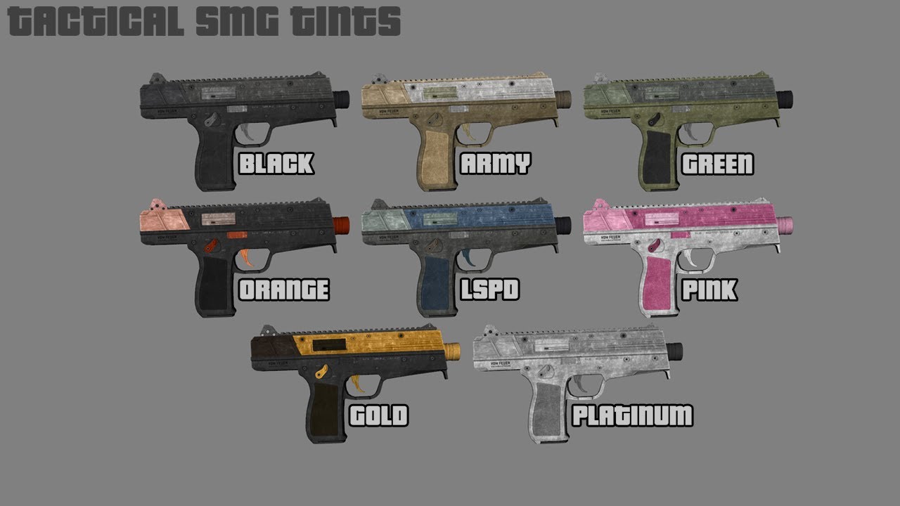 GTA San Andreas - Tactical SMG #46 - YouTube