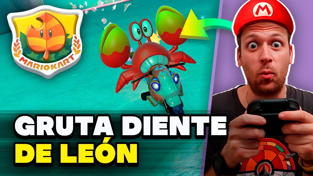 🌿 CIRCUITO GRUTA DIENTE DE LEÓN | Mario Kart World Nintendo Switch 2 🏞️ ...