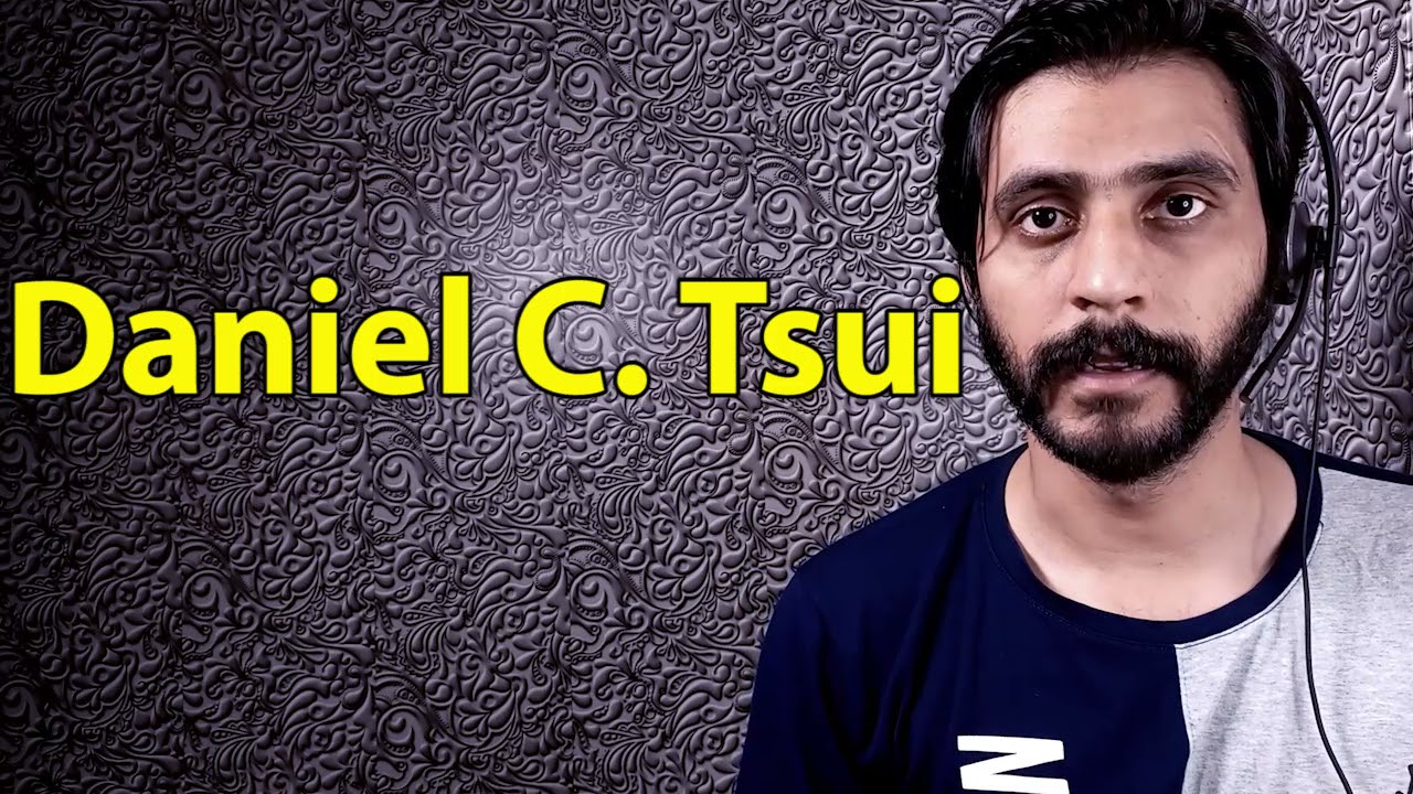 How To Pronounce Daniel C. Tsui - YouTube