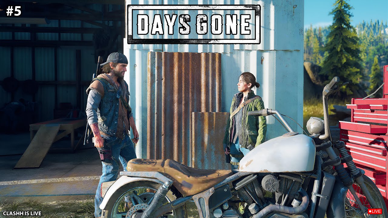 Days Gone Live | Day 5 | Survival 2 Difficulty - YouTube